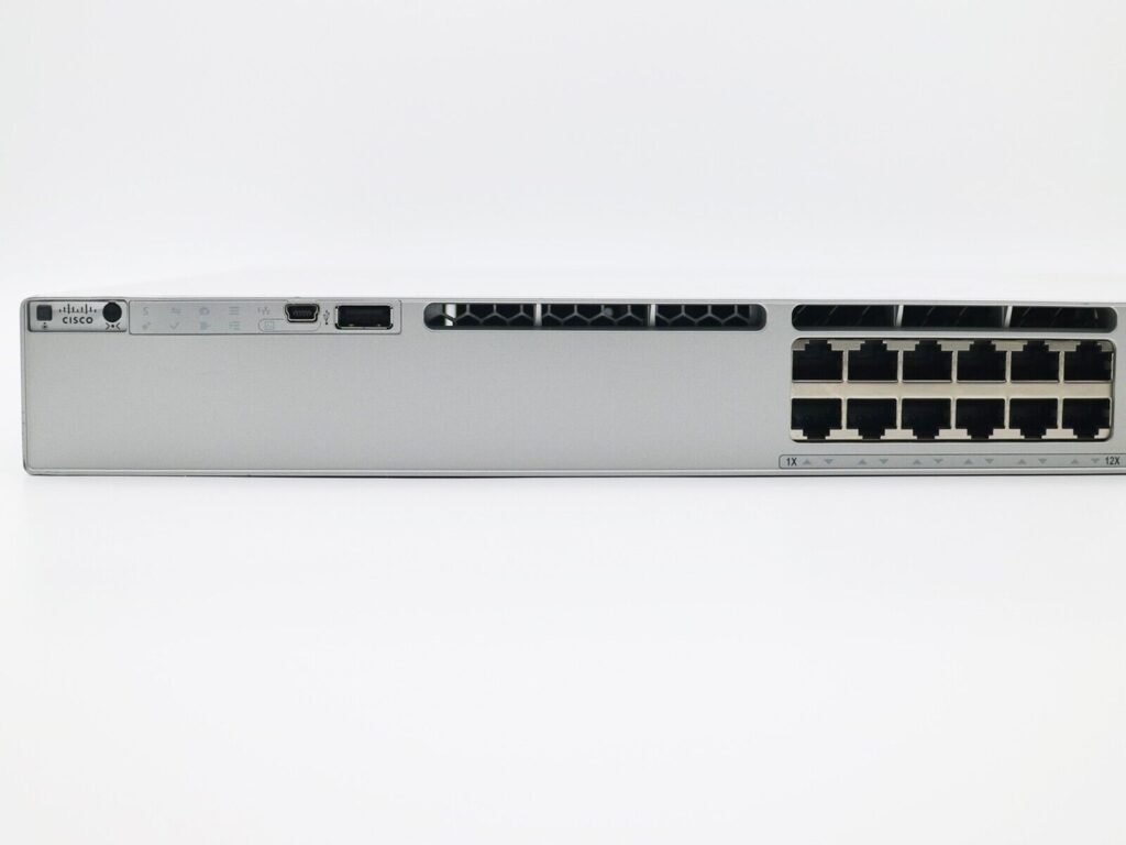 Cisco 9300 C9300-24P-E 24xGigE PoE+ with C9300-NM-8X Uplink, Unclaimed ...