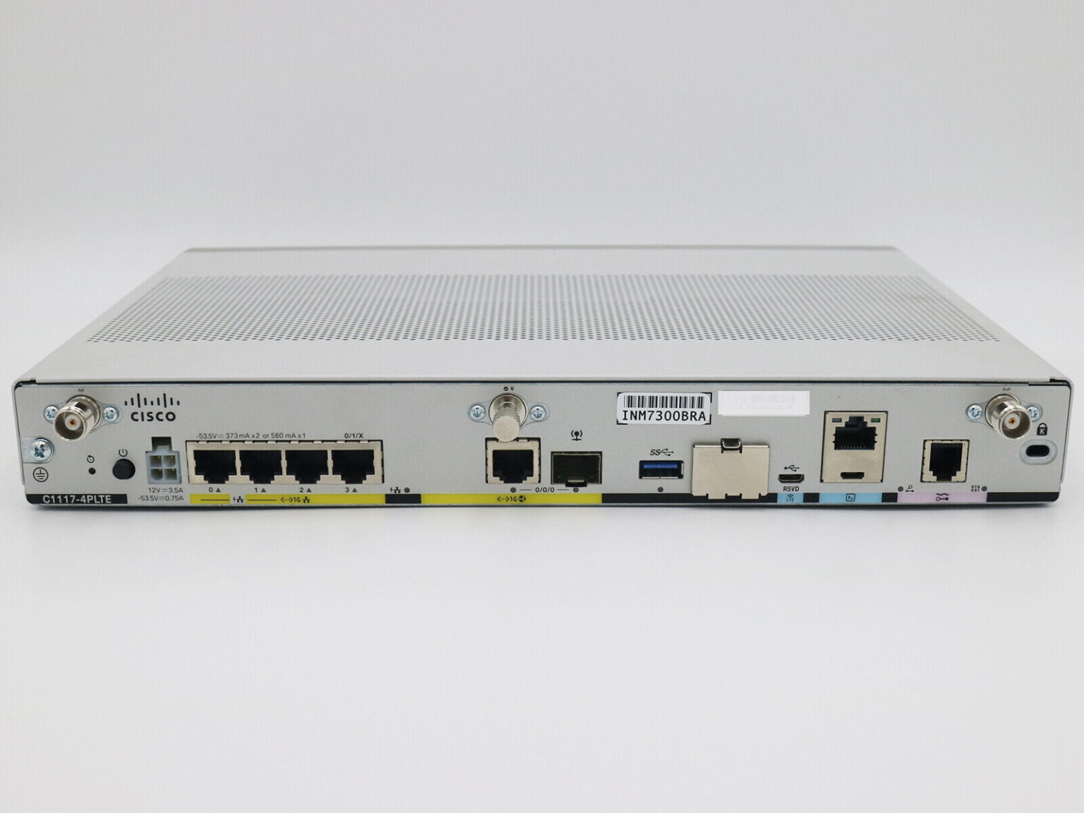Cisco C1117-4PLTELA ISR 1100 xDSL, ISR-1100-POE2, 150W PoE PSU ...