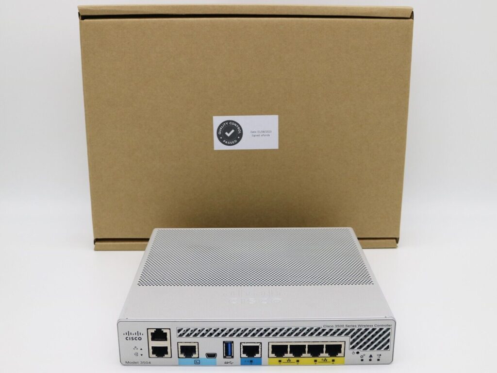 Cisco 3504 Wireless LAN Controller AIR-CT3504-K9 WLC + 150 AP Permanent ...