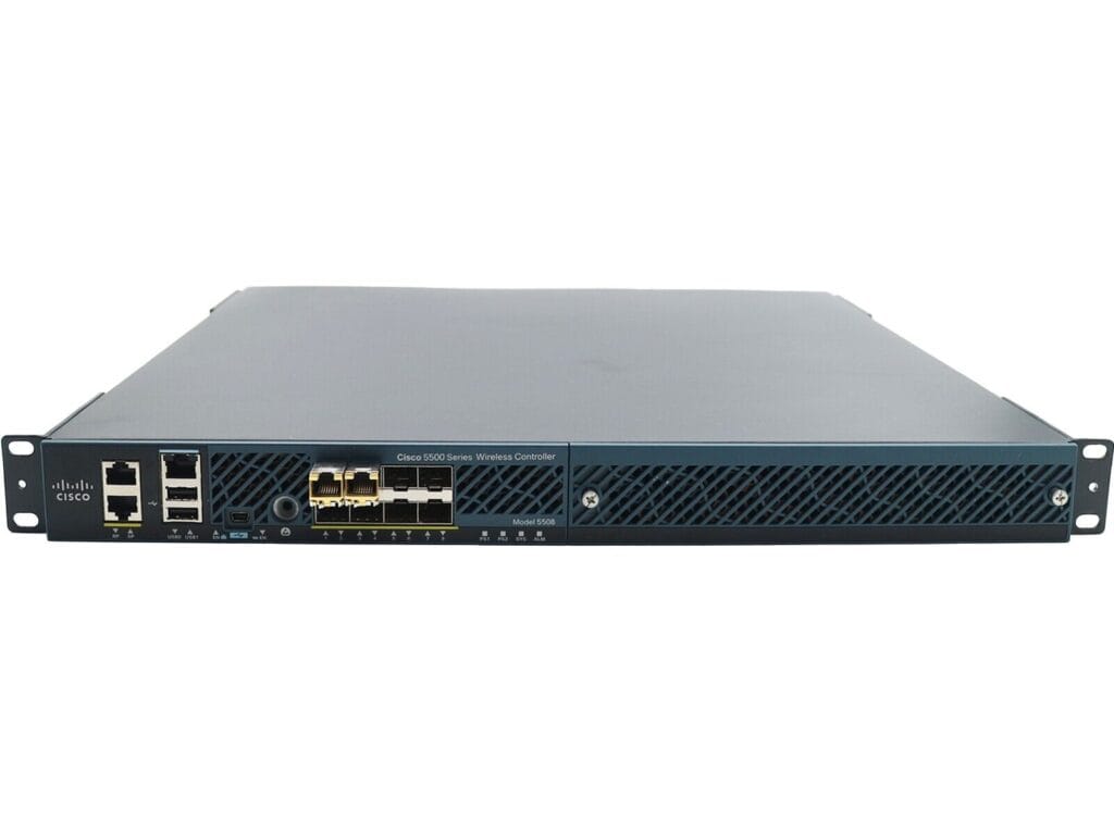 Cisco 5508 AIR-CT5508-K9 WLC Wireless Controller, with 100 Permanent AP ...