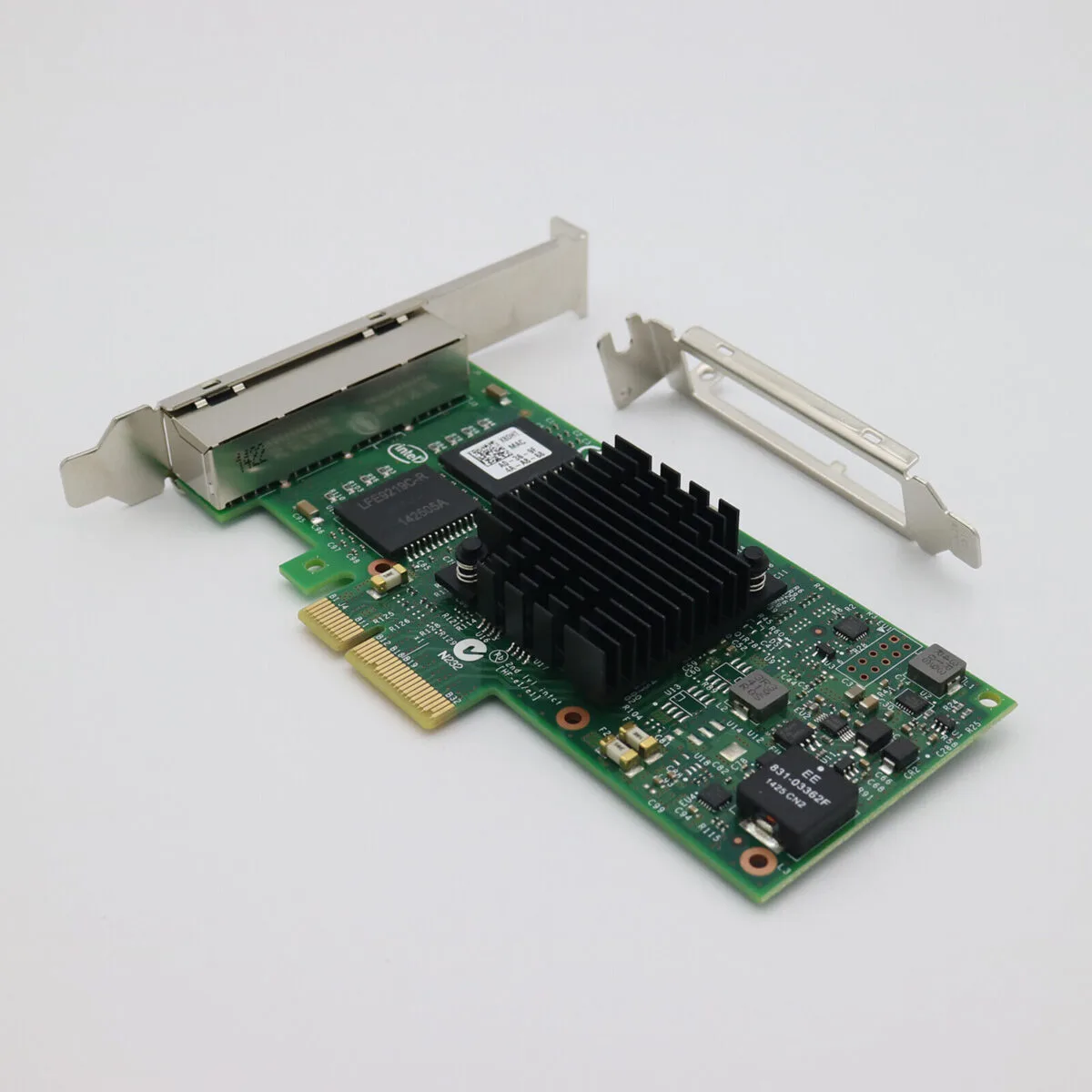 Dell X8DHT Intel i350-T4 Quad Port Ethernet Network Card PCIe2.1 5GT/s ...
